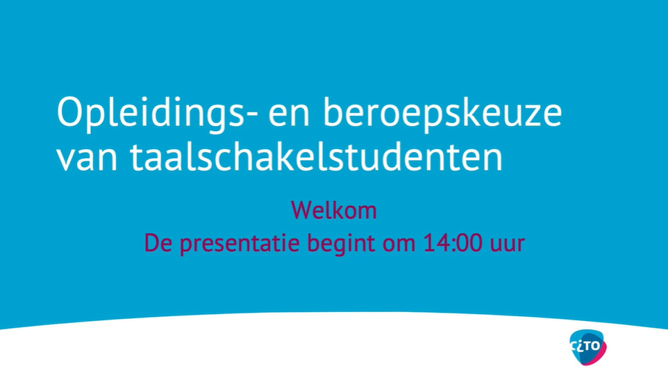 Webinar Taalschakeltrajecten: Leervaardigheden | Expertisepunt ...